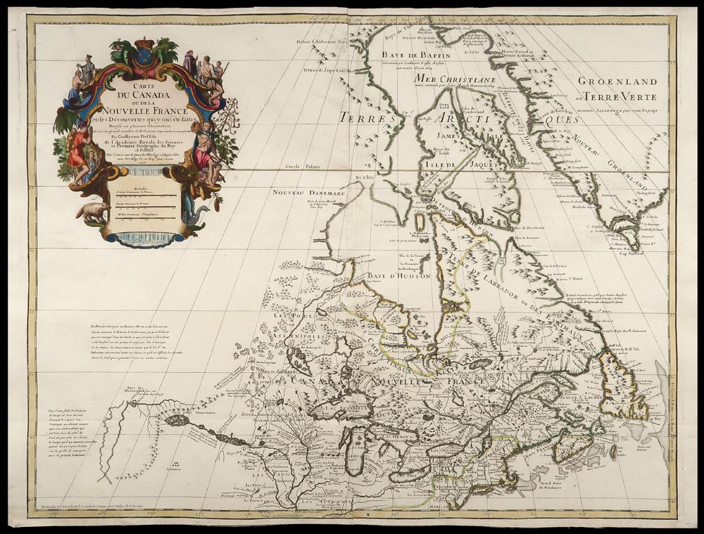 carta geografica canada de isle