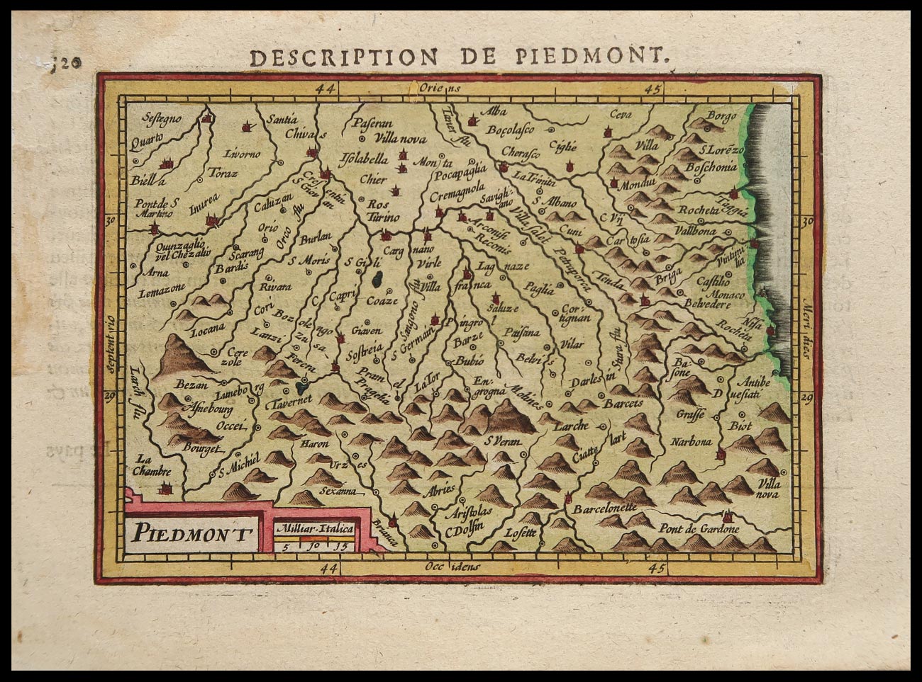 carta geografica piedmont bertius